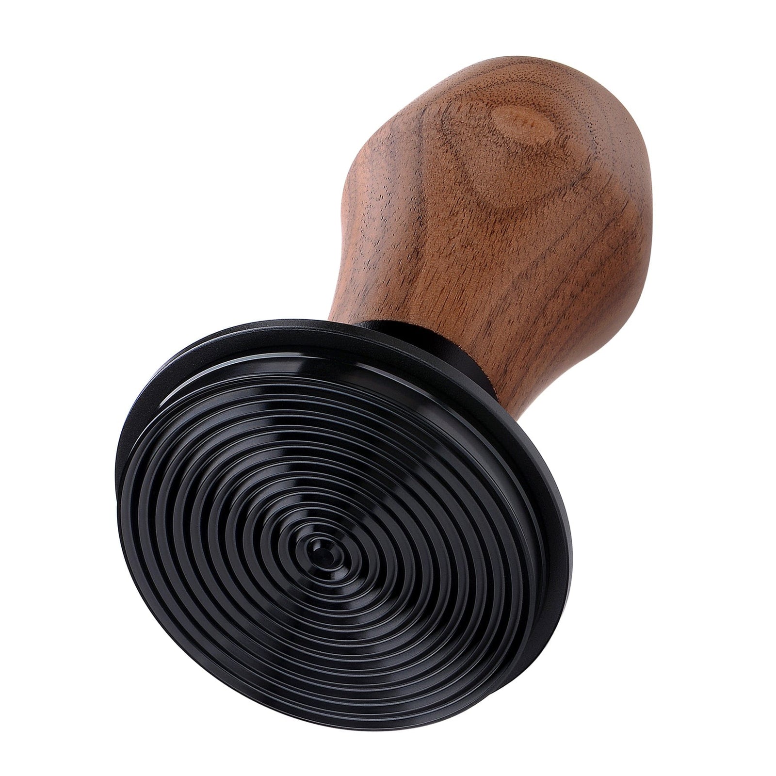 Normcore V4 Spring-loaded Tamper - WALNUT - Titanium PVD Coating Base