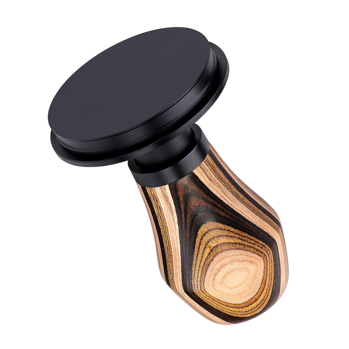 Normcore / V4 Spring-loaded Tamper - Colorful Wood - Titanium PVD ...