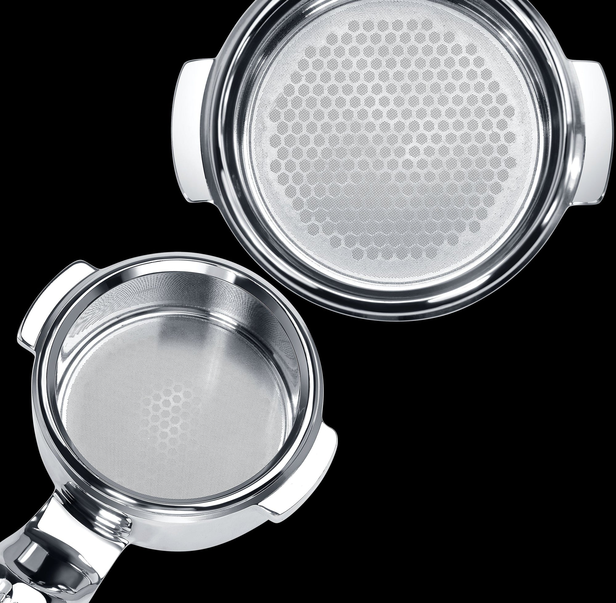 Normcore Slim Bottomless Portafilter with Built-in High Extraction Bas