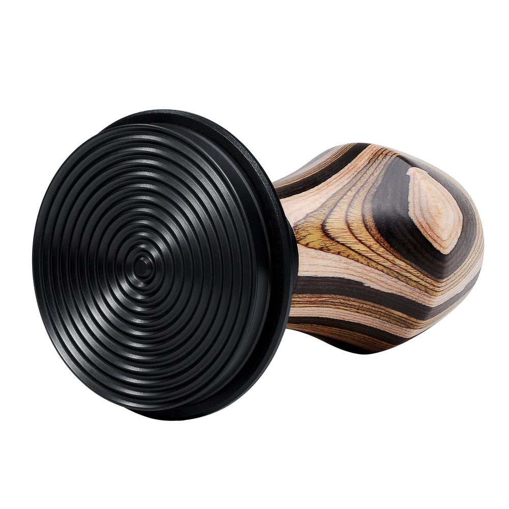 Normcore / V4 Spring-loaded Tamper - Colorful Wood - Titanium PVD ...