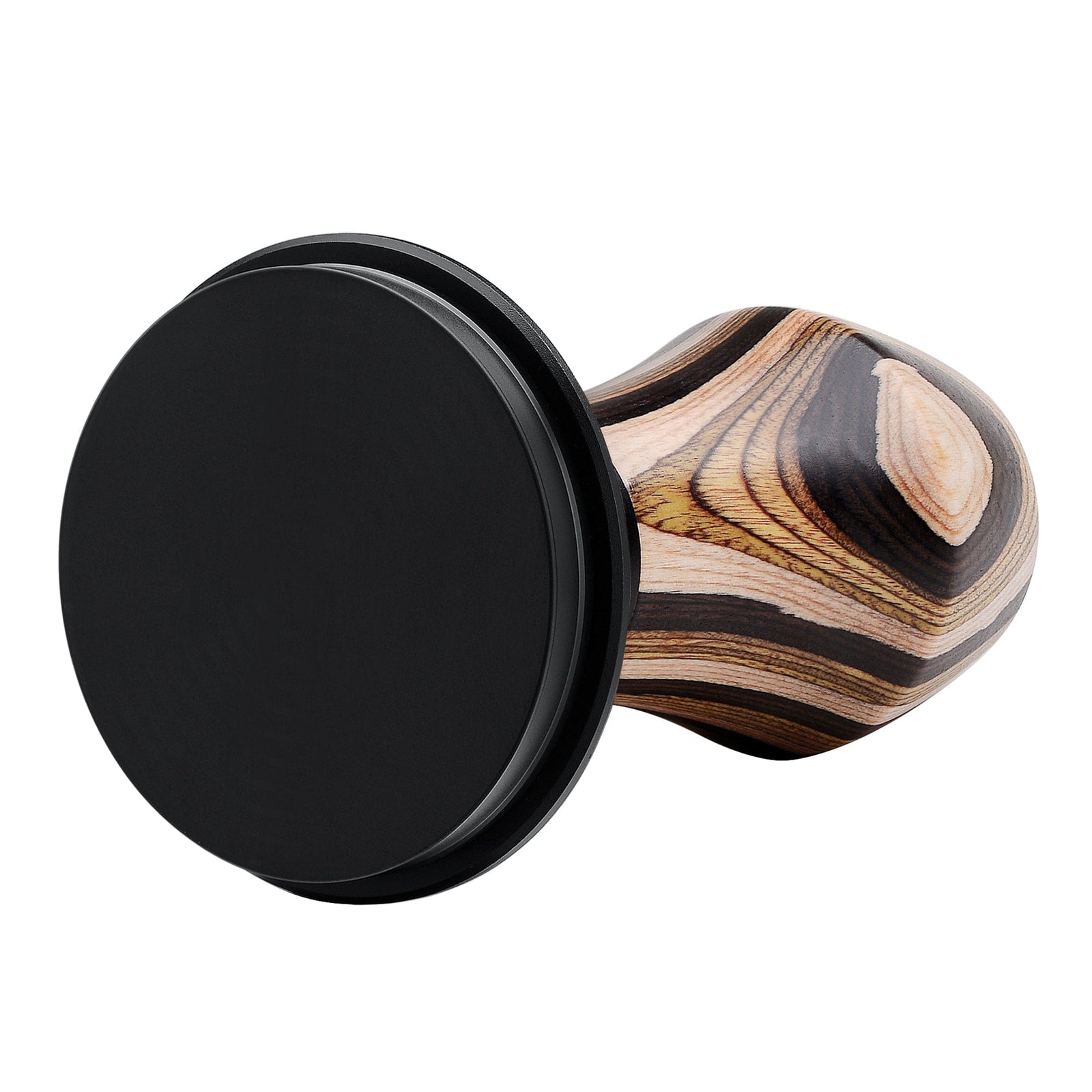 Normcore / V4 Spring-loaded Tamper - Colorful Wood - Titanium PVD ...