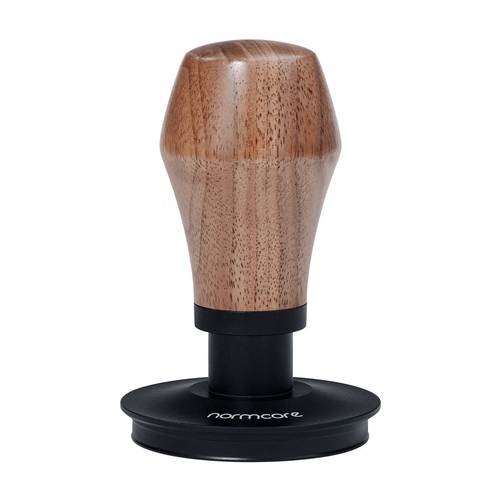 Normcore / V4 Spring-loaded Tamper - WALNUT - Titanium PVD Coating Bas