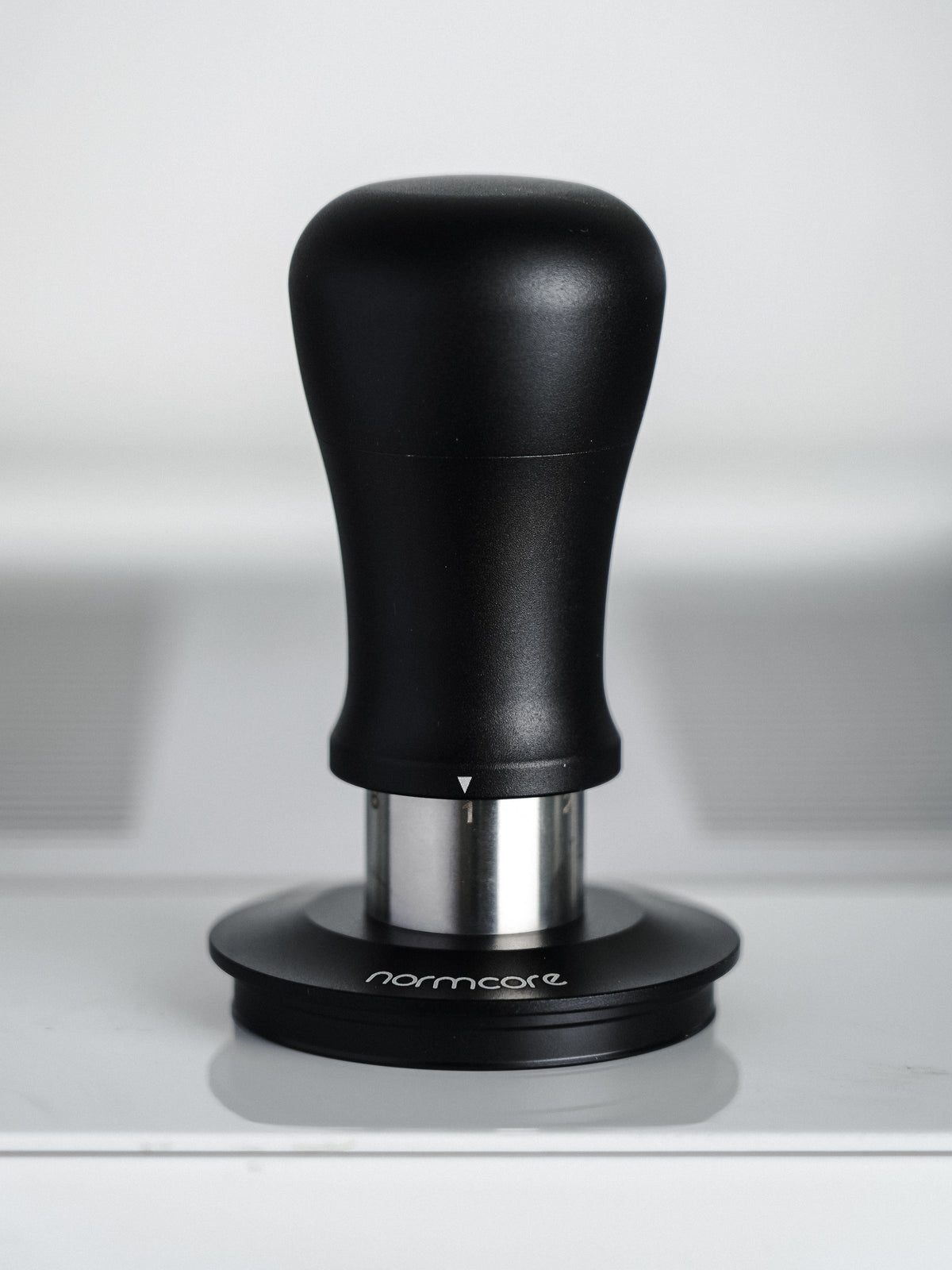 Normcore V5 Spring Loaded Tamper - Titanium Coating Base